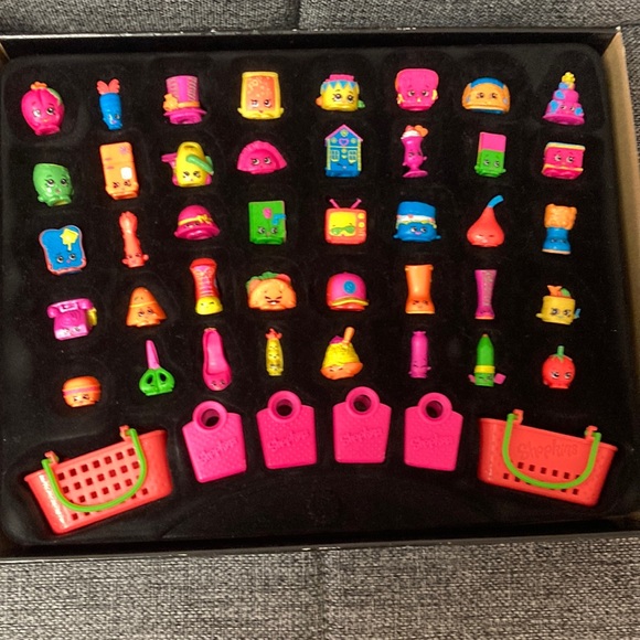 Shopkins | Toys | Shopkins 4 Neon Rare Piece Collectors Collection ...